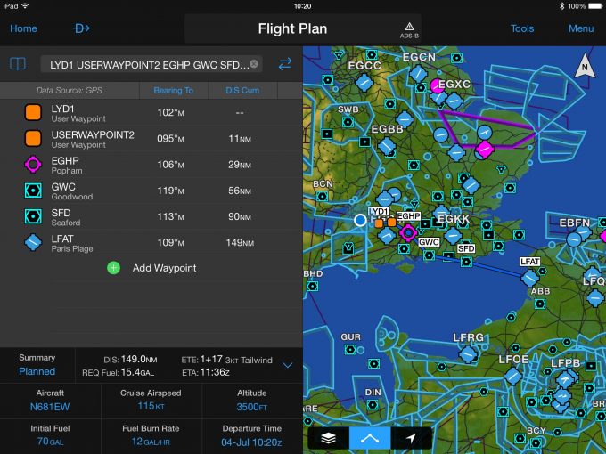 Garmin Pilot : FLYER : FLYER