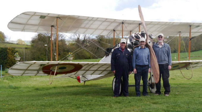 Replica WWI biplane to appear at FLYWHEEL : : FLYER