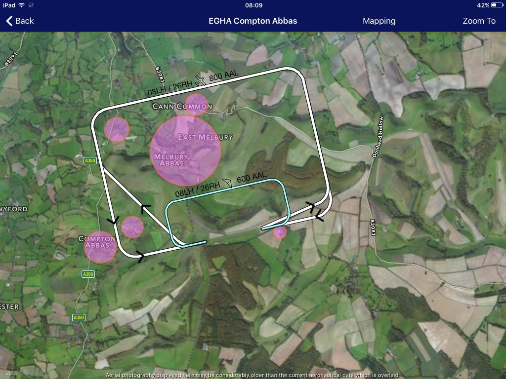 Airfields: pass your details to SkyDemon : : FLYER