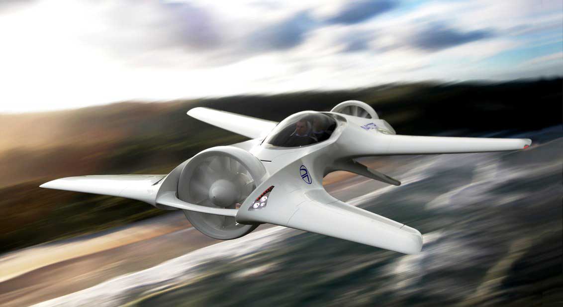 Return of the DeLorean... as a flying car : : FLYER
