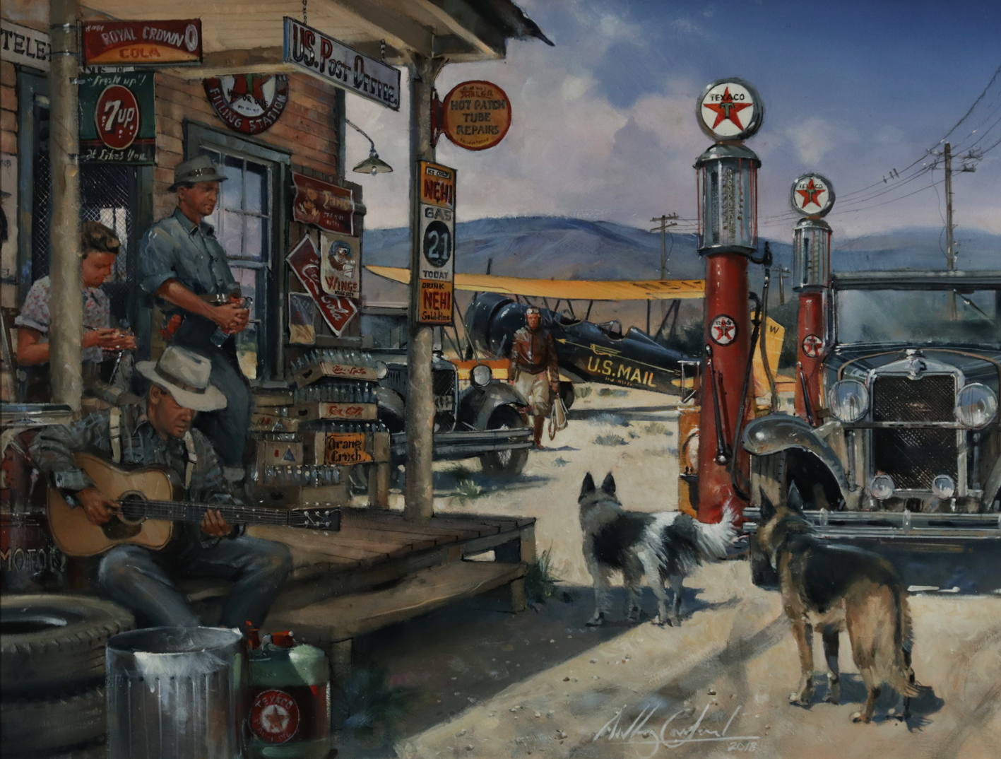 Guild of Aviation Artists - Aviation Paintings of the Year 2018 : : FLYER