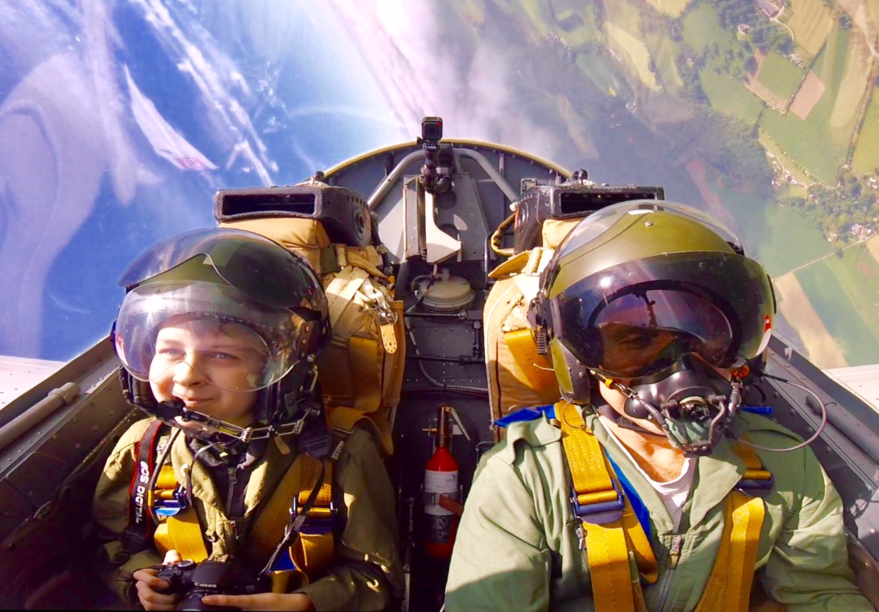 Yusuf's dream comes true with Jet Provost flight : : FLYER