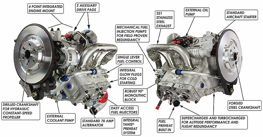 DeltaHawk diesel engine edges closer to certification : : FLYER