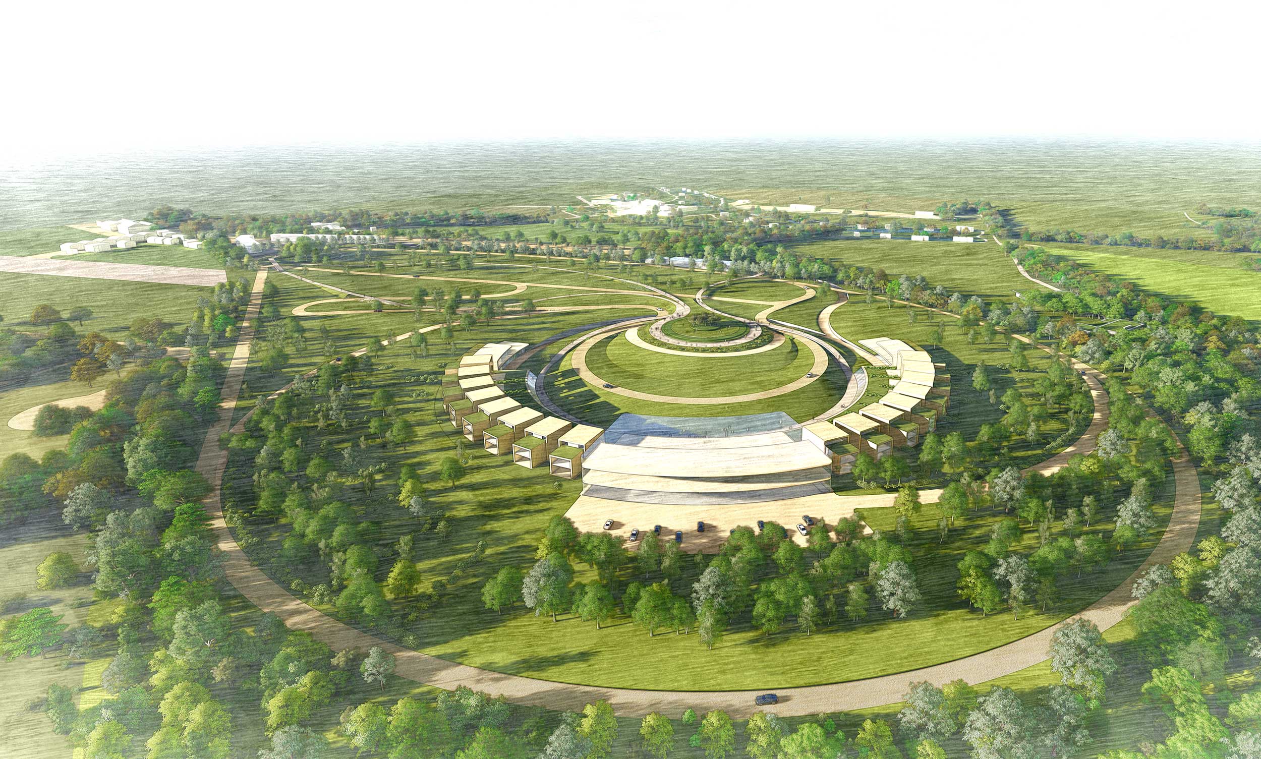 Foster + Partners design for Enstone car museum : : FLYER