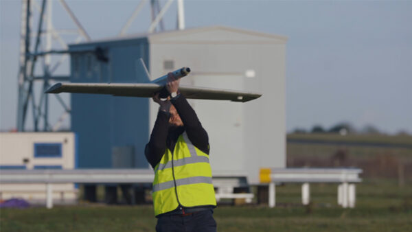 First test flights for drone corridor at Cranfield : : FLYER
