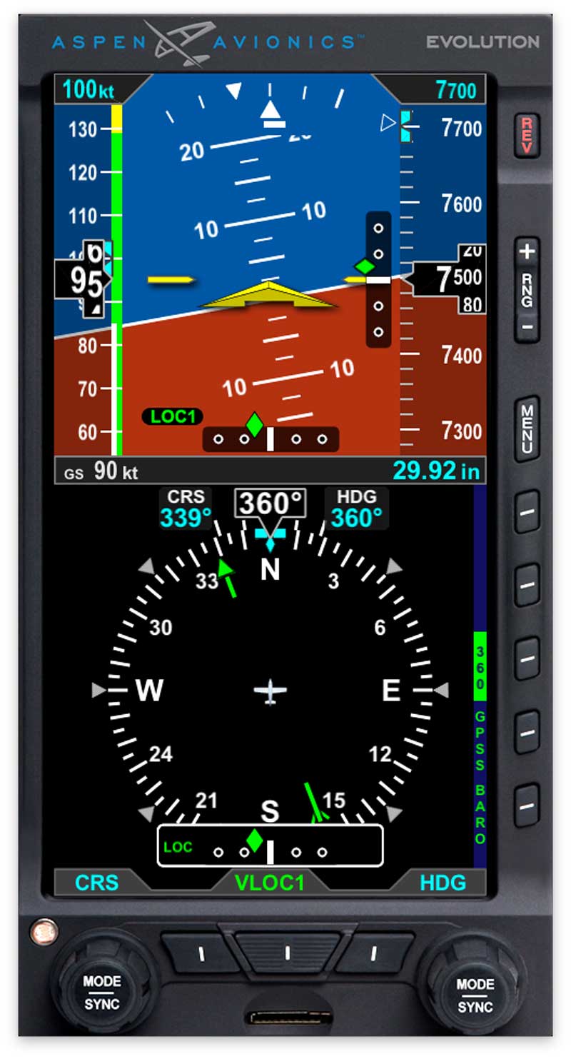 Aspen's E5 low-cost route to a glass cockpit : : FLYER