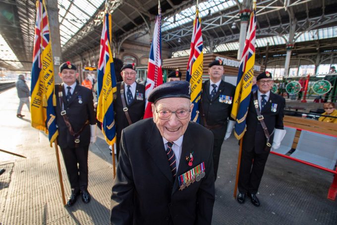 LAA's Ernie Horsfall honoured at train station : : FLYER
