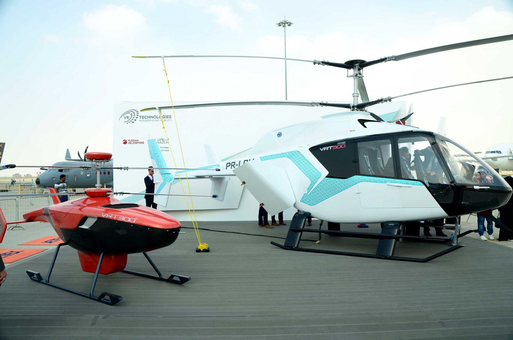 Russians launch VRT500 light helicopter in Dubai : : FLYER