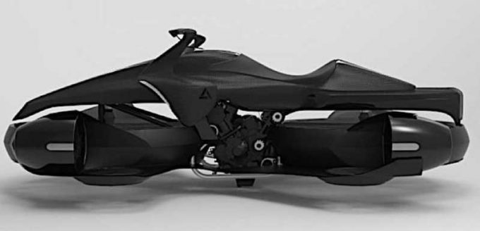 Hybrid flying motorcycle debuts at Tokyo Motor Show : : FLYER