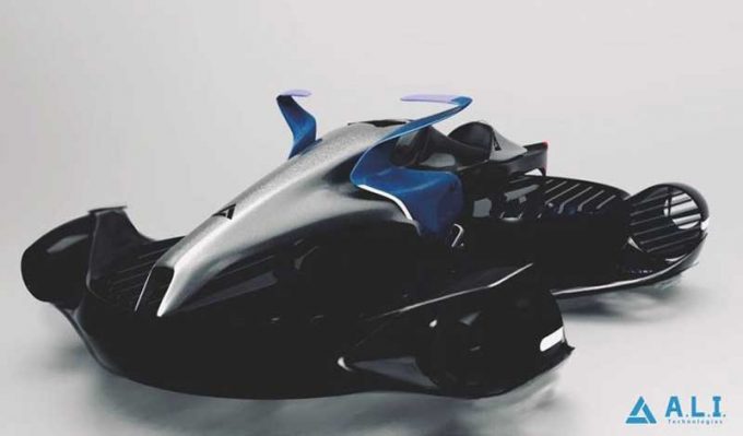 Hybrid flying motorcycle debuts at Tokyo Motor Show : : FLYER