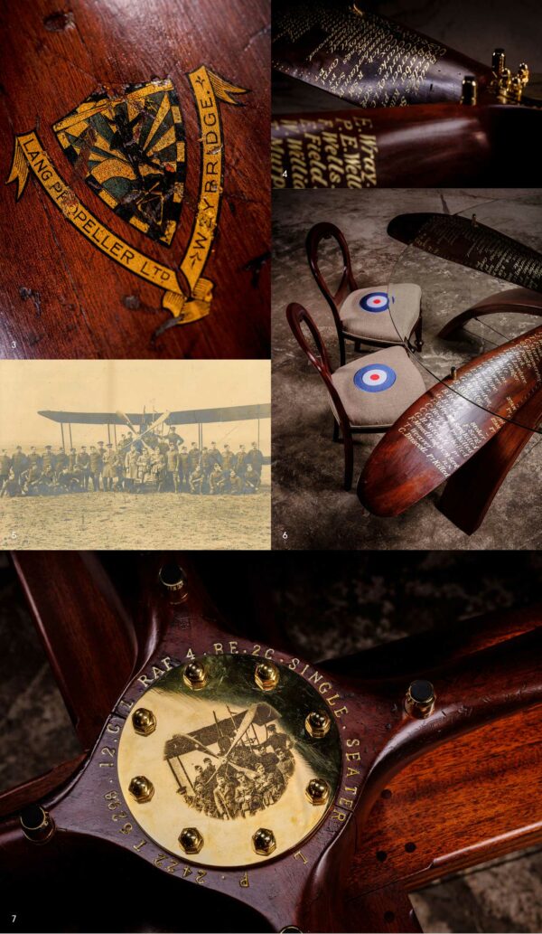 From WW1 biplane propeller to one-off dining table : : FLYER