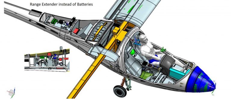 Stemme adds inboard range extender to electric motorglider : : FLYER