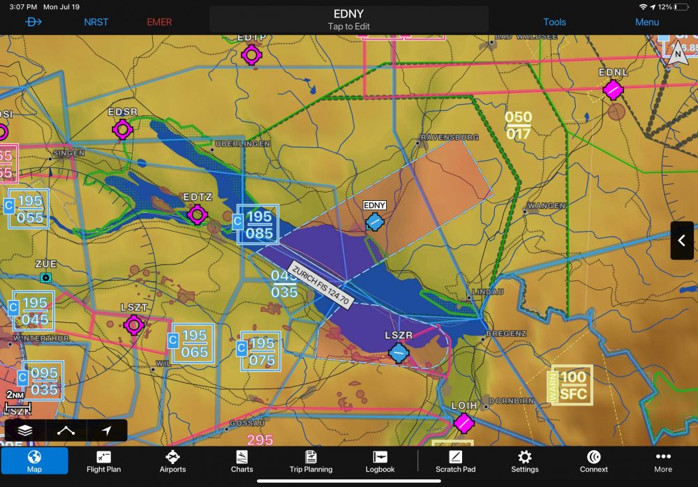 Latest Garmin Pilot uses Europe-friendly charts : : FLYER