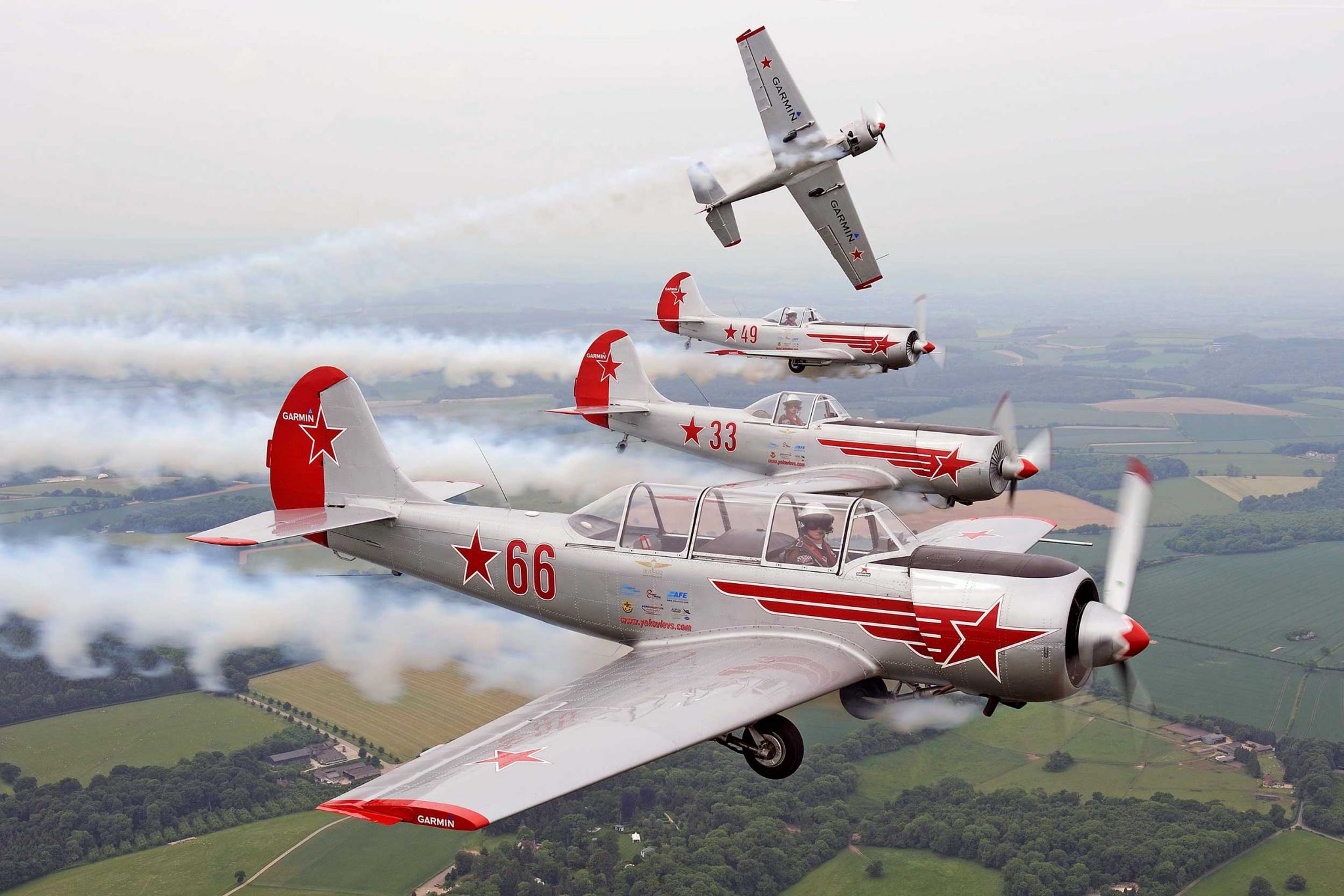 Green option for air display teams : : FLYER