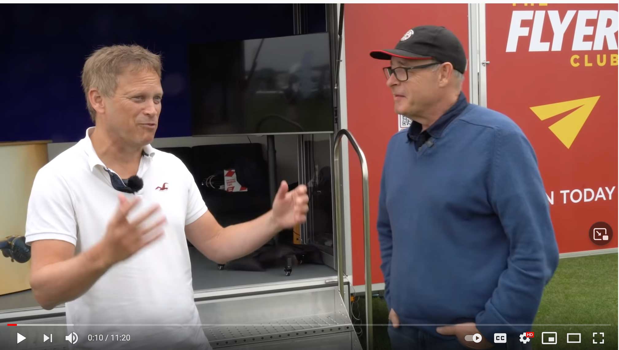 Transport secretary Grant Shapps talks to FLYER : : FLYER