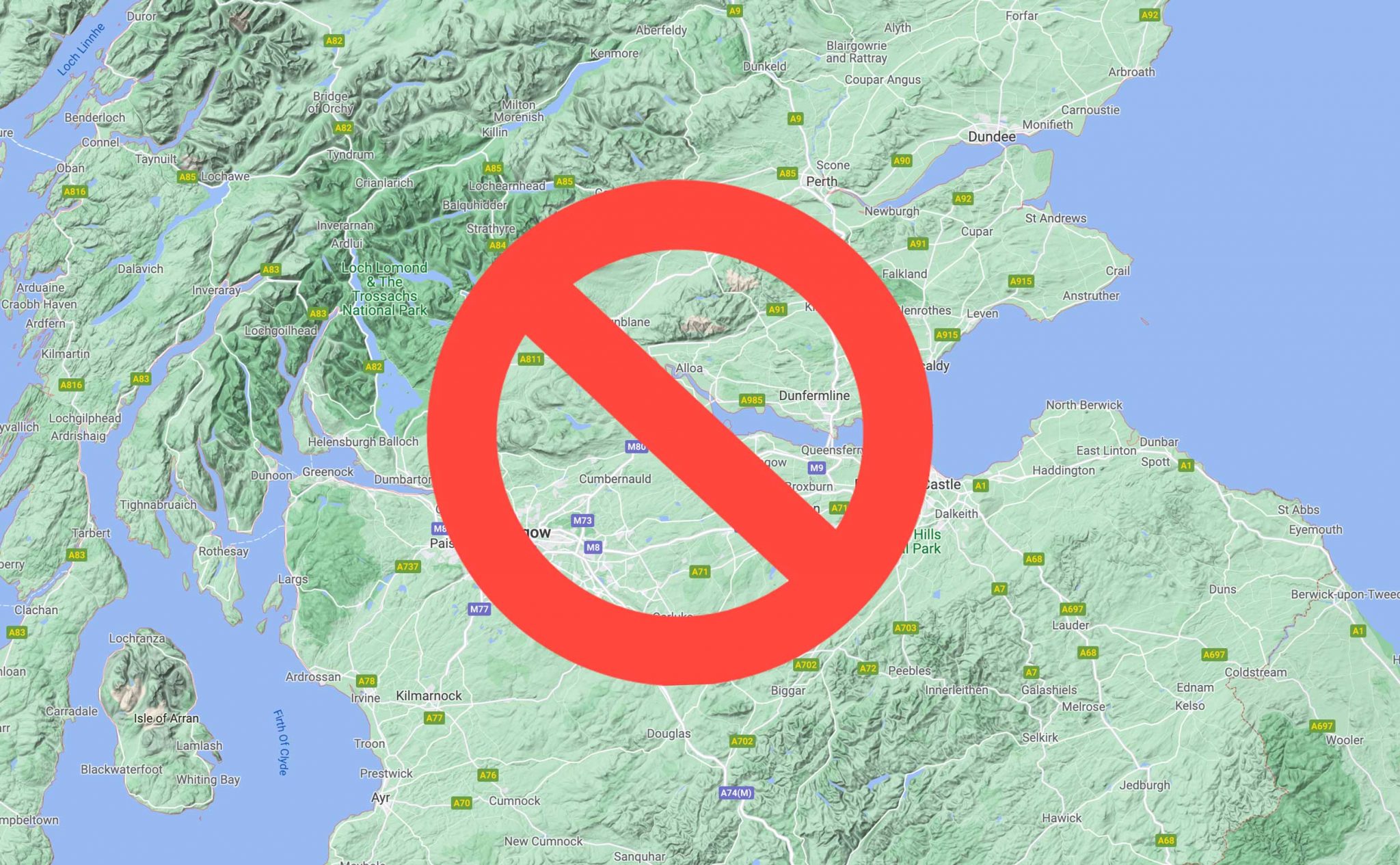COP26 closes huge area of Scotland’s airspace : : FLYER