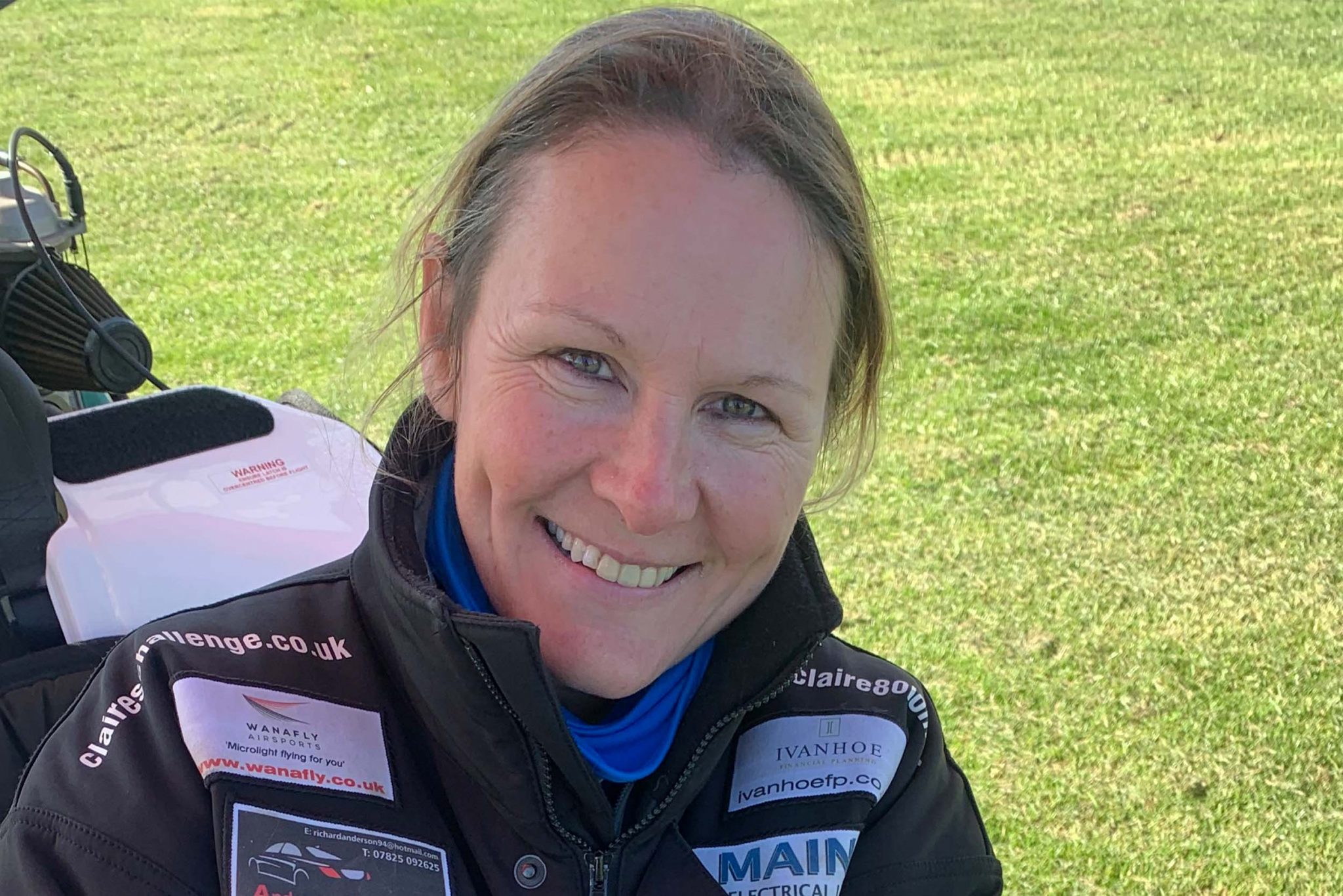 April 2022 - First Solo - Claire Lomas : FLYER : FLYER