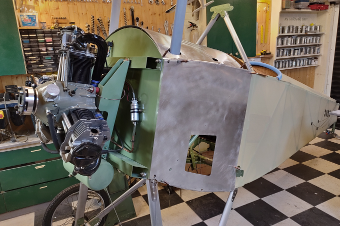 Building a Baby Nieuport SSDR biplane : : FLYER