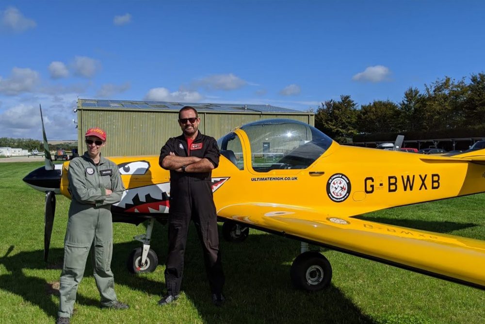 Aerobatics rating training : : FLYER