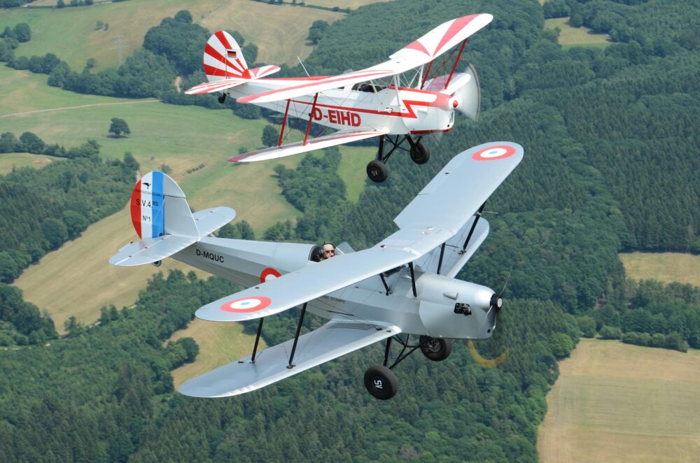 Stampe SV4-RS: aerobatic icon now a microlight : : FLYER