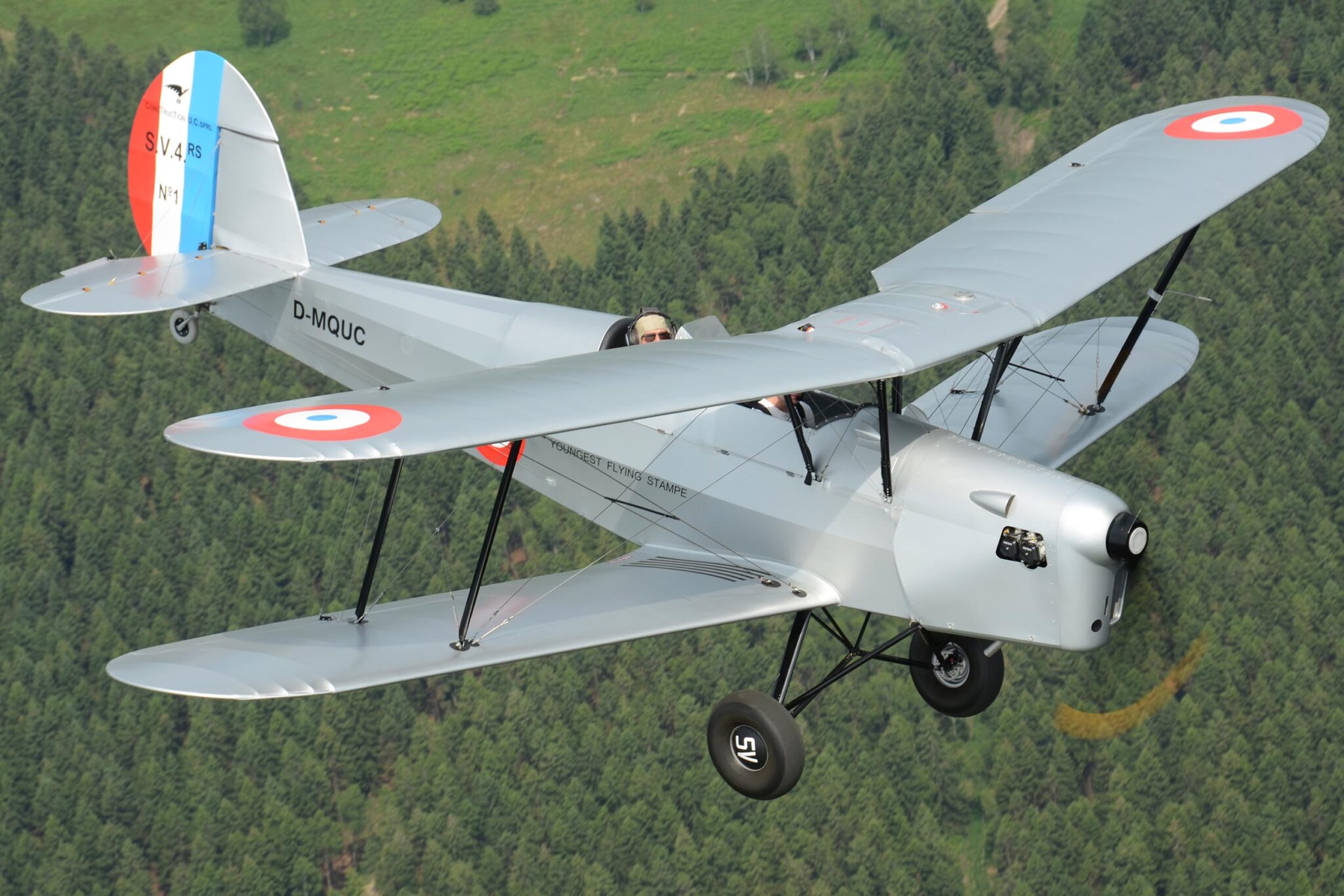 Stampe SV4-RS: aerobatic icon now a microlight : : FLYER