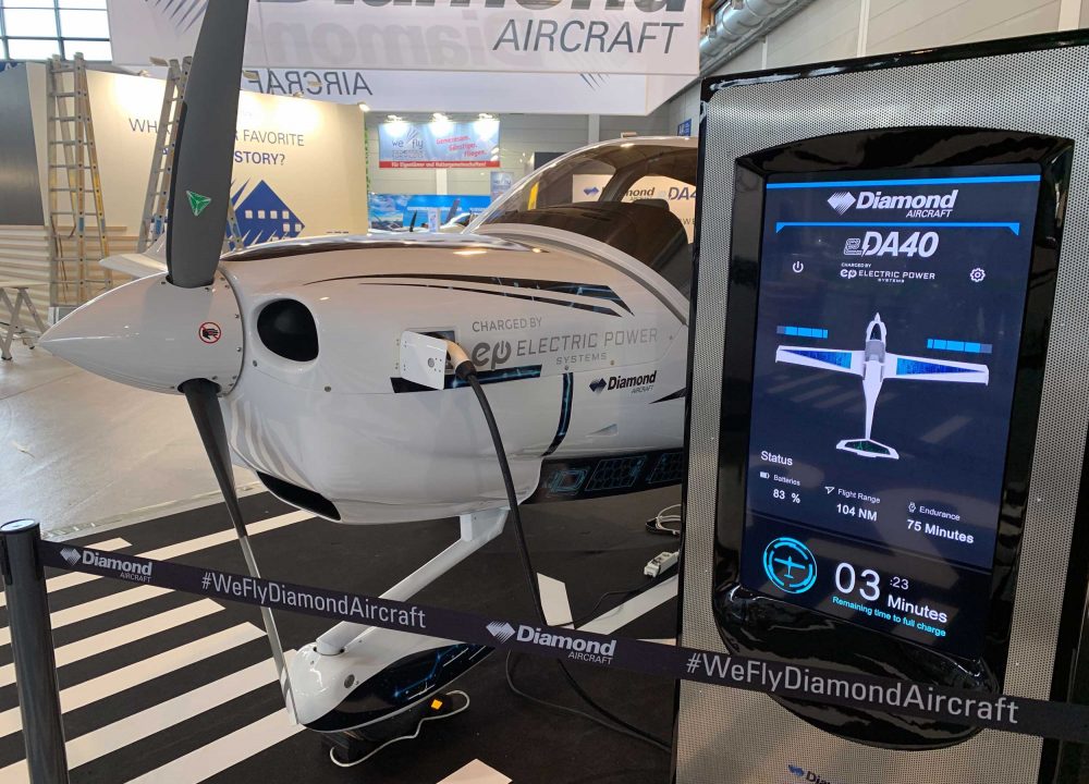 Electric Power System revealed for Diamond eDA40 : : FLYER