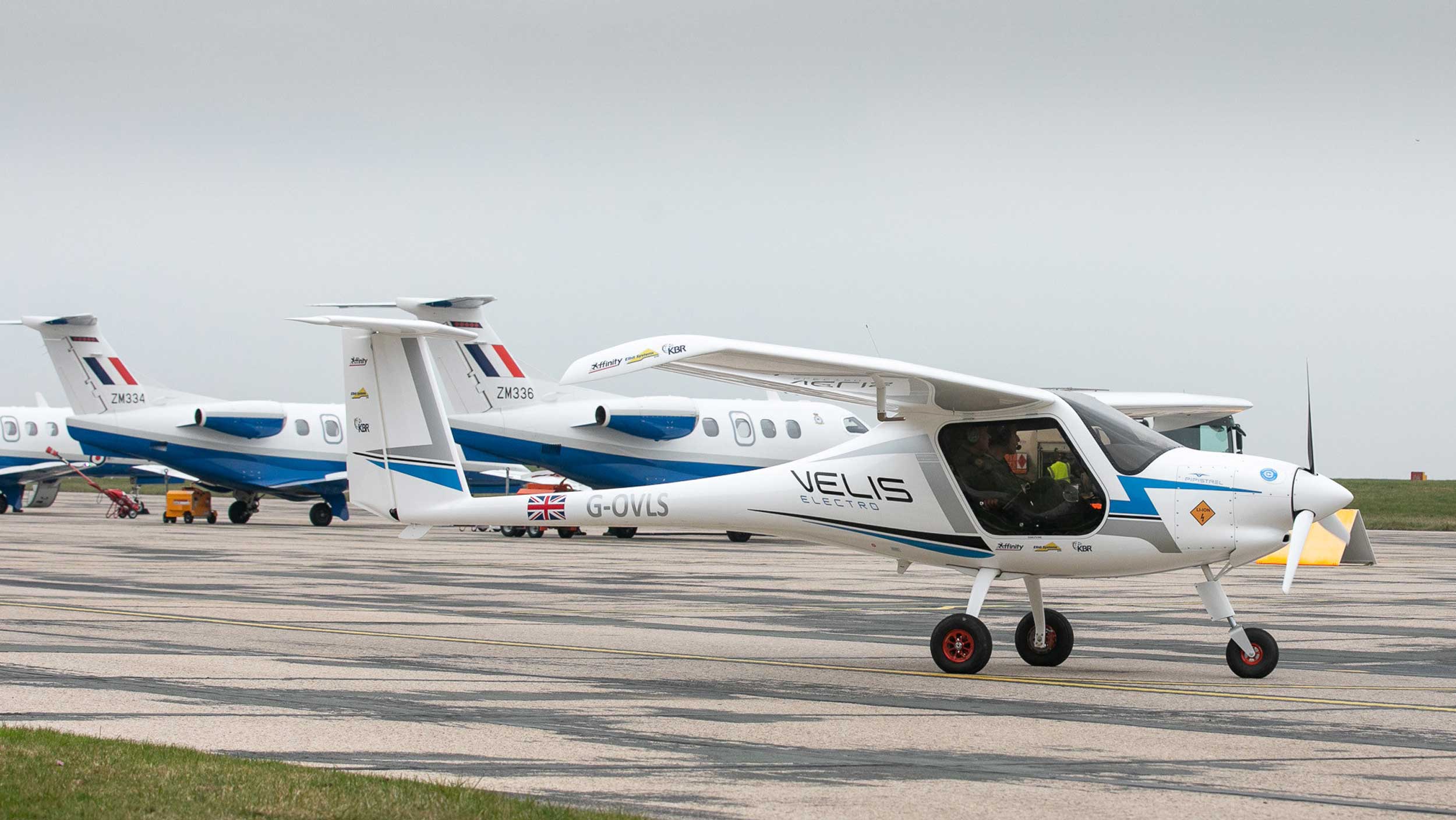 RAF trials electric Pipistrel two-seater : : FLYER