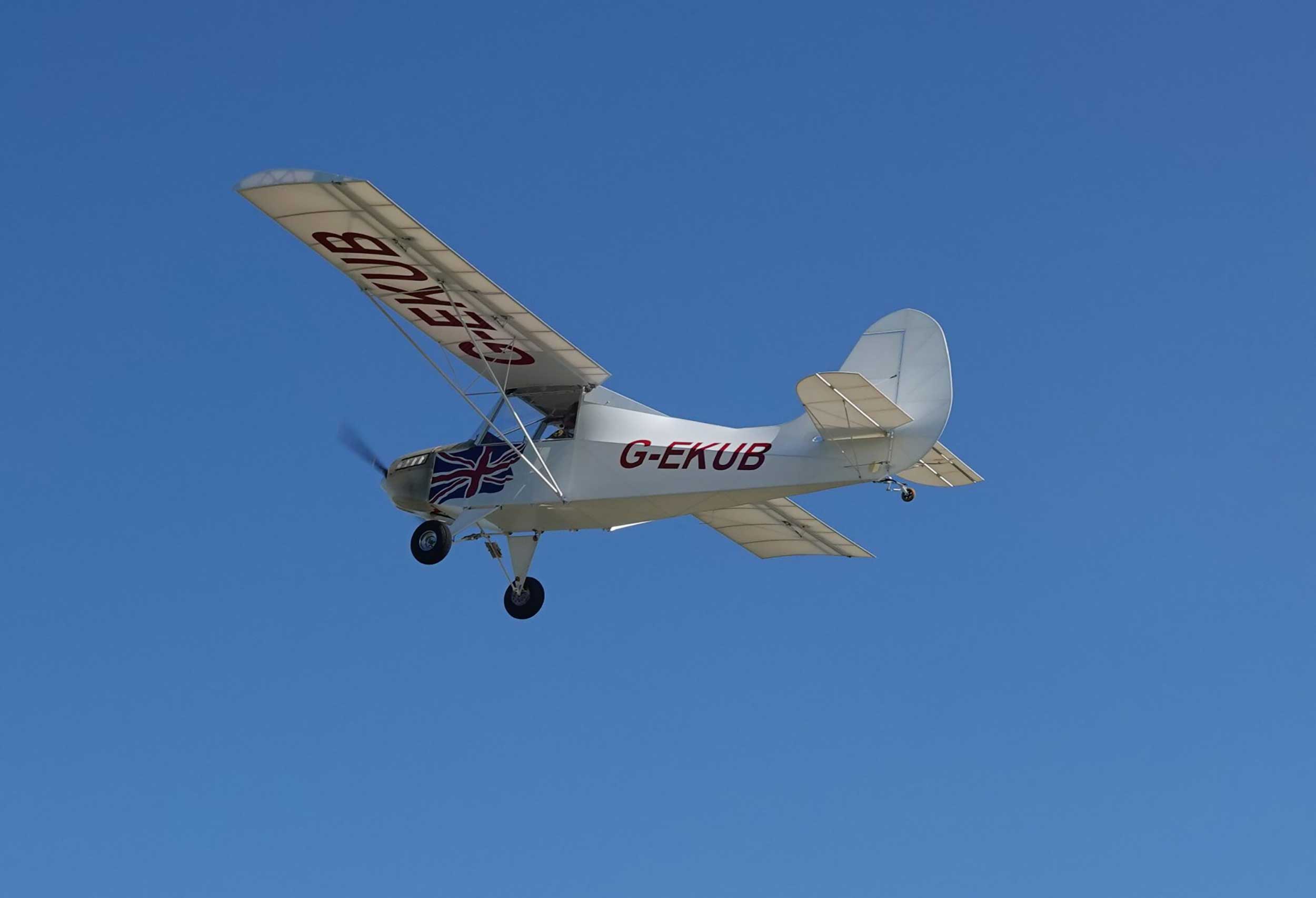 Britain's Sherwood electric Kub makes first flight : : FLYER