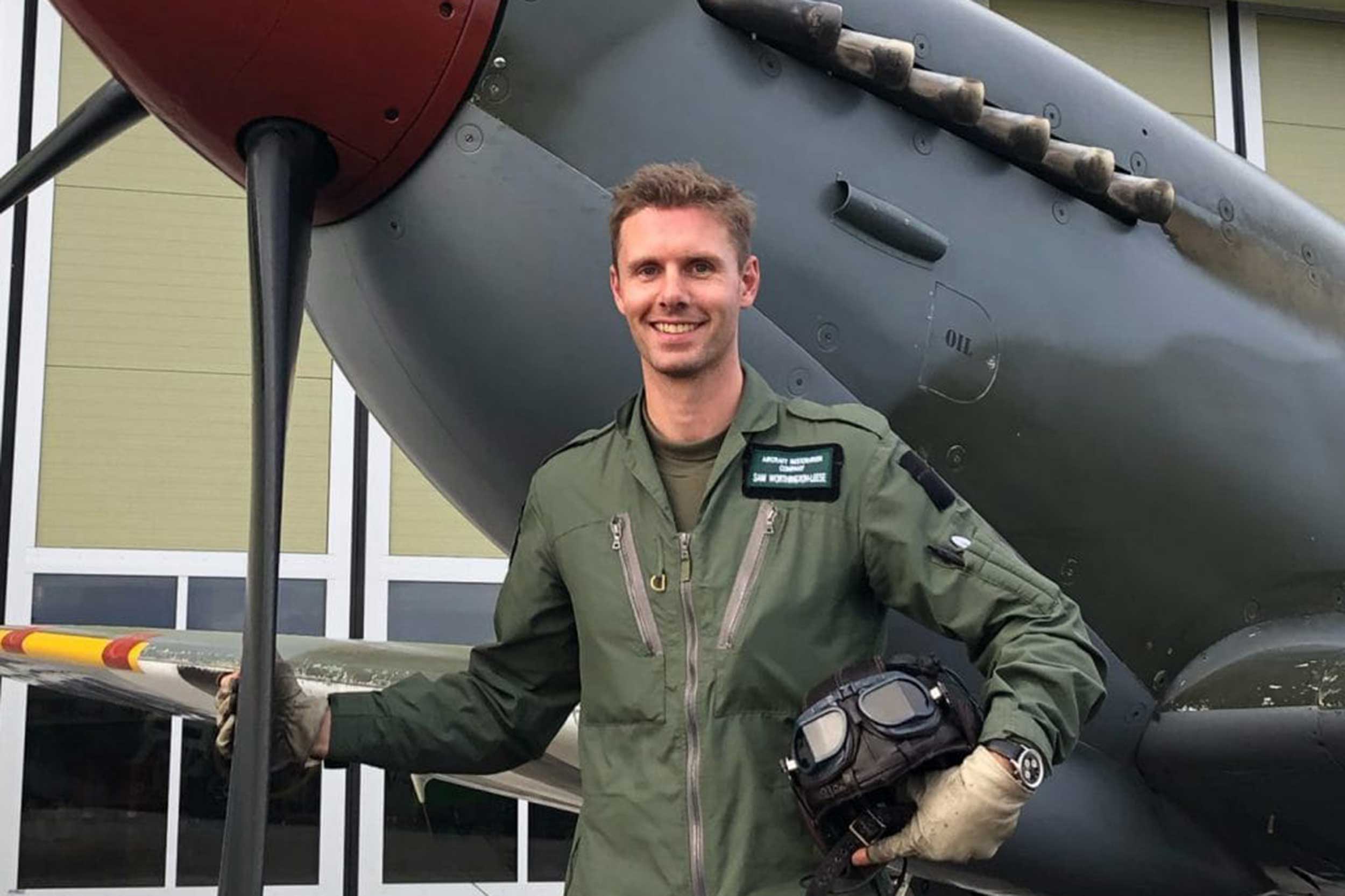 Sam completes 666-mile run for Typhoon rebuild : : FLYER