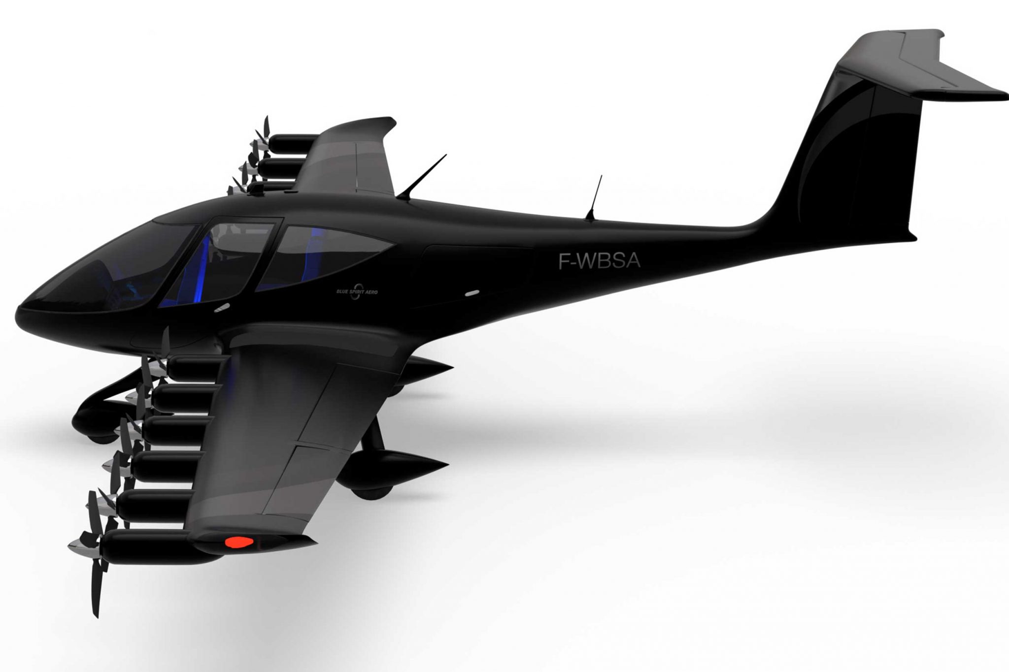 French startup Blue Spirit Aero reveals hydrogen powered electric four ...