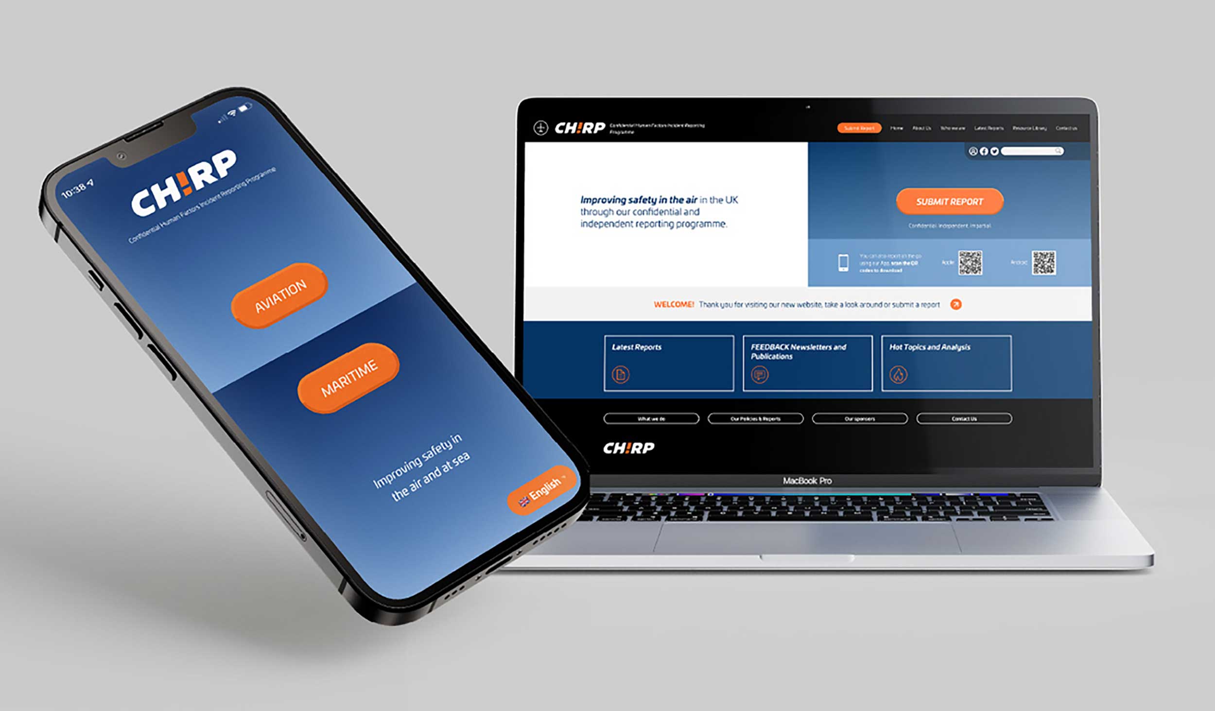 CHIRP launches new website and App : : FLYER