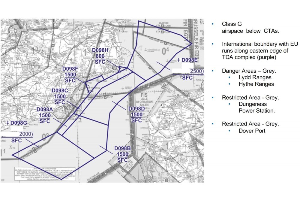 Permanent Channel Danger Area proposed : : FLYER