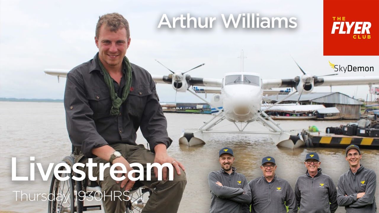 Arthur Williams joins the FLYER Livestream : : FLYER