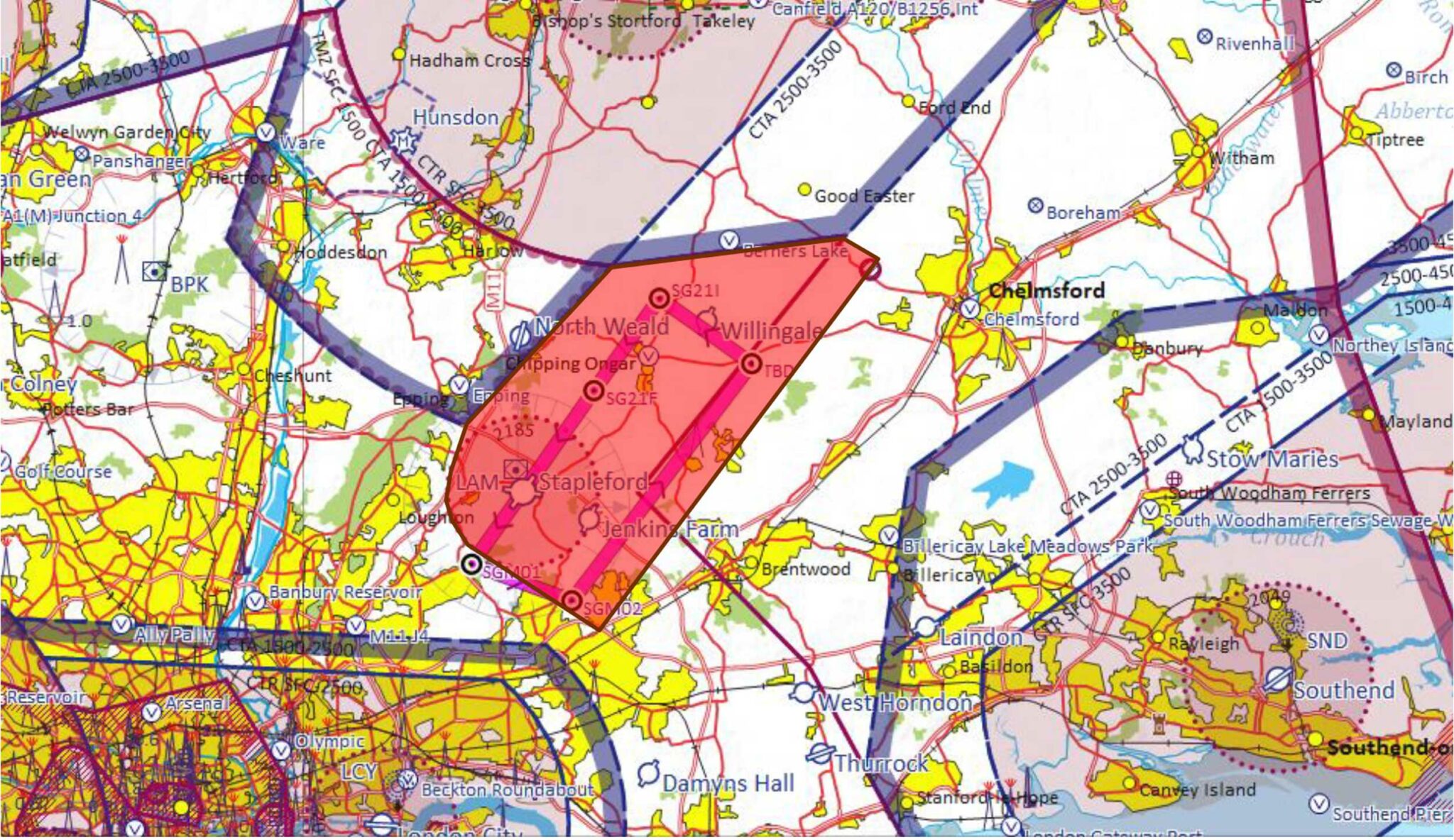 Radio Mandatory Zone proposed around Stapleford Aerodrome : : FLYER