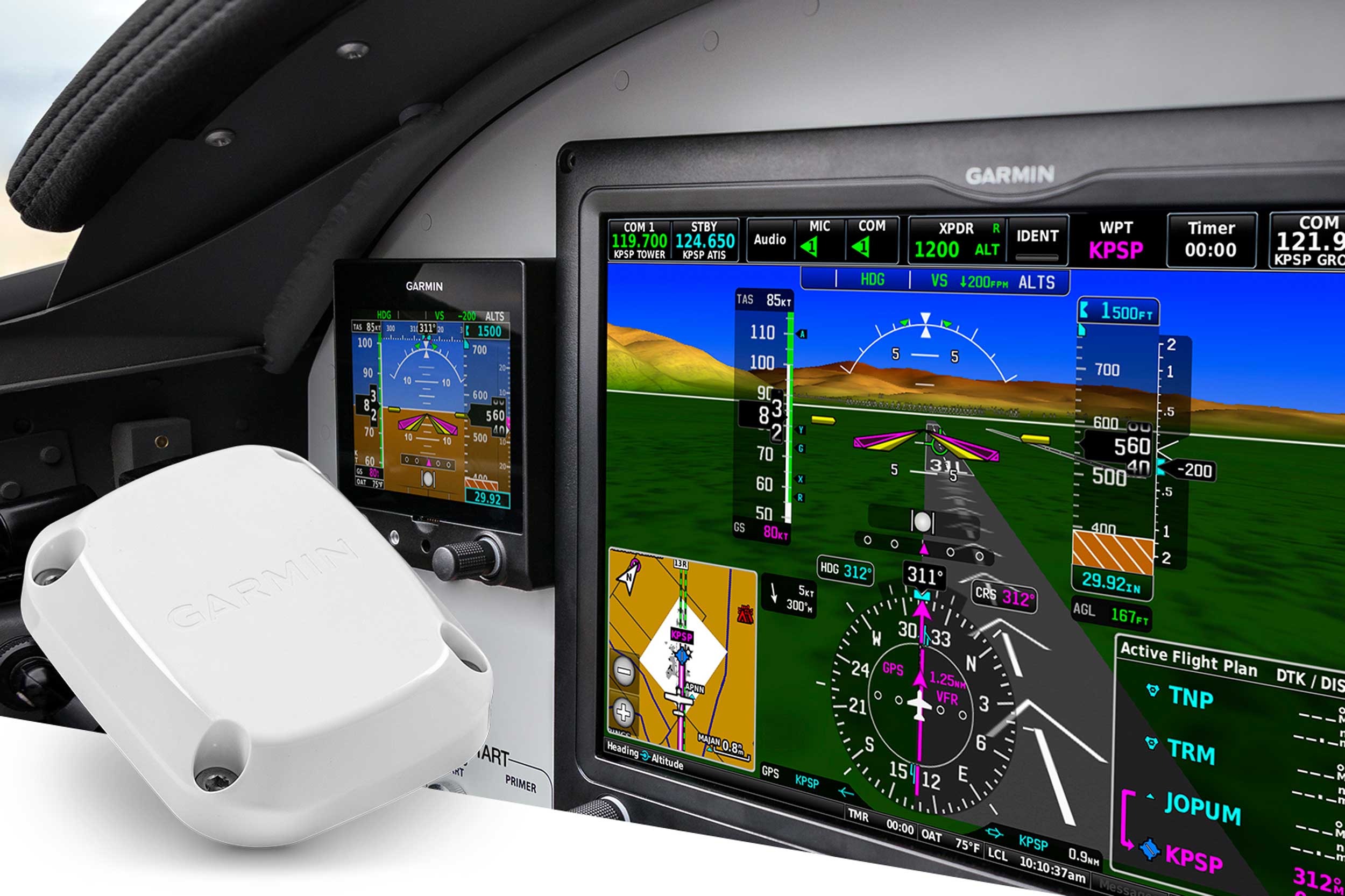 Garmin introduces radalt and retrofit PlaneSync : : FLYER