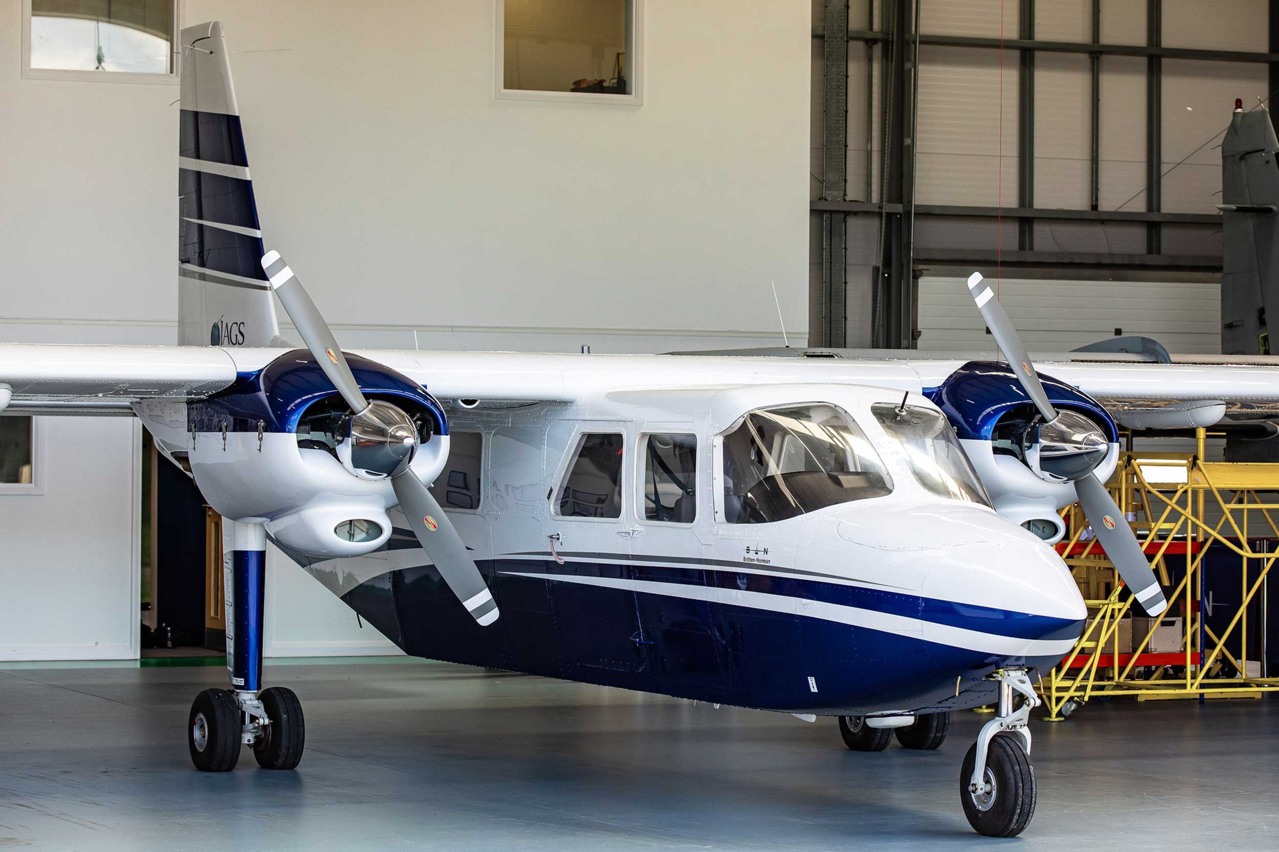 Britten-Norman restarts UK aircraft production : : FLYER