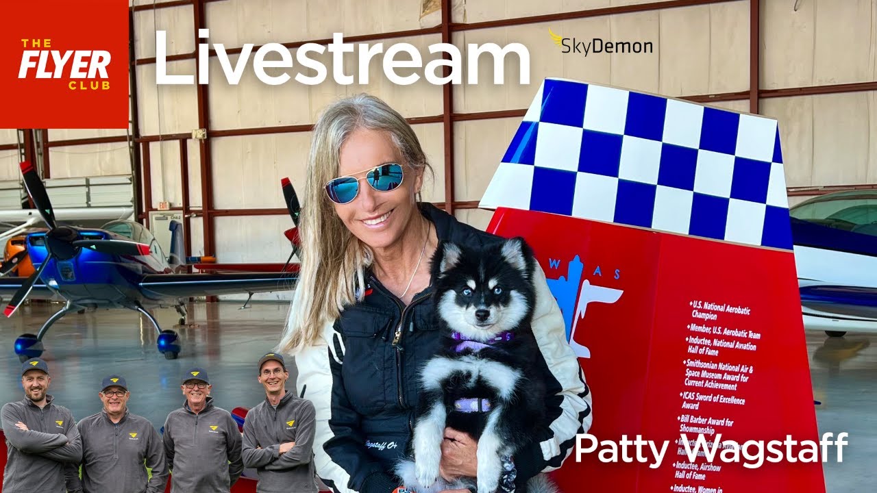 Patty Wagstaff on the FLYER Livestream : : FLYER