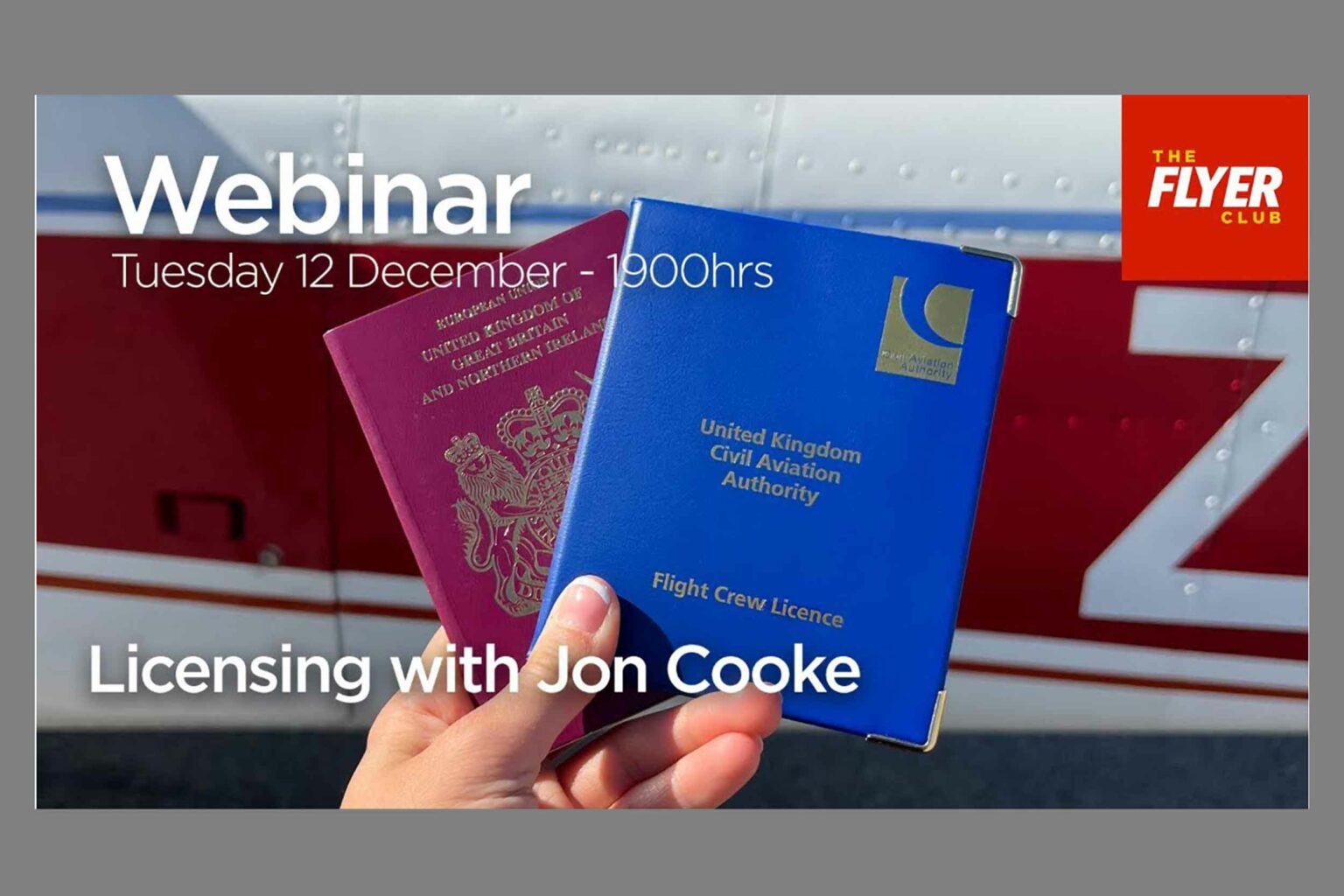 All you need to know about pilot licences webinar : : FLYER