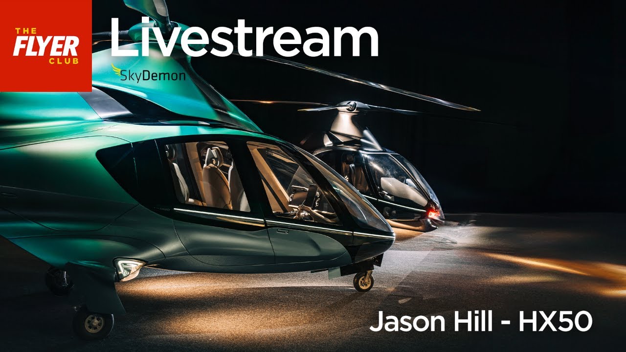 A brand new British helicopter: Dr Jason Hill on Livestream : : FLYER
