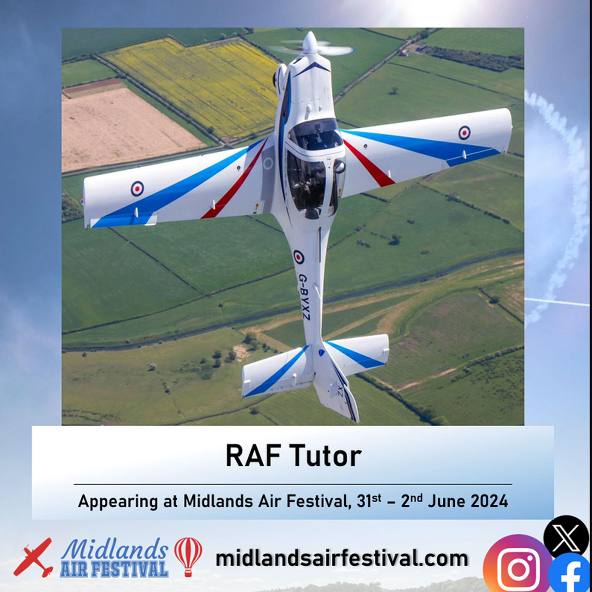 Midlands Air Festival, Alcester, Warwickshire : : FLYER