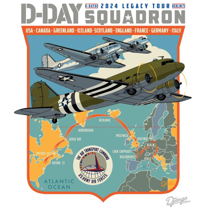 D-Day 80: Where to watch the D-Day Squadron : : FLYER