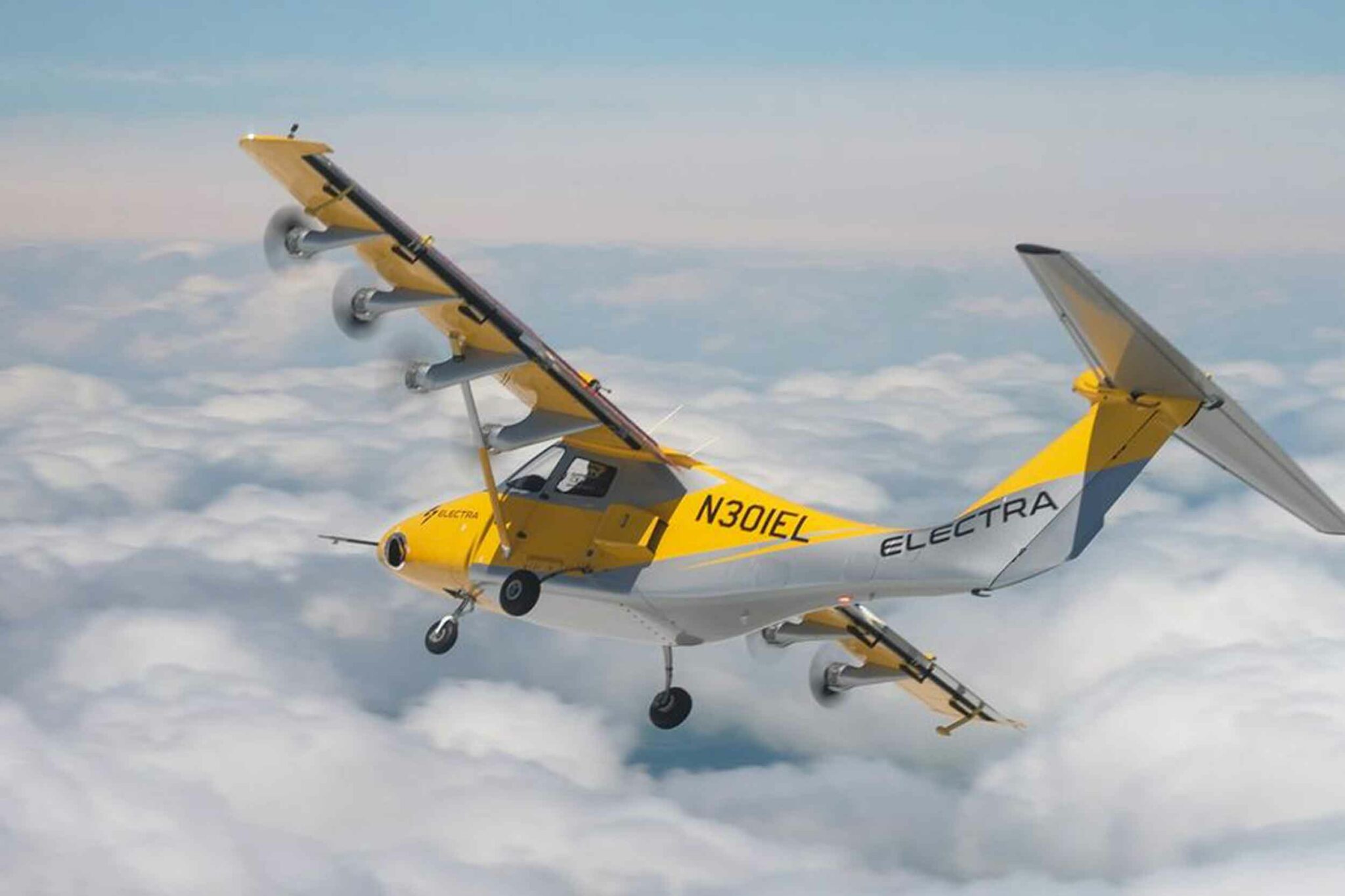 First flight for Electra hybrid 'blown-lift' aircraft : : FLYER