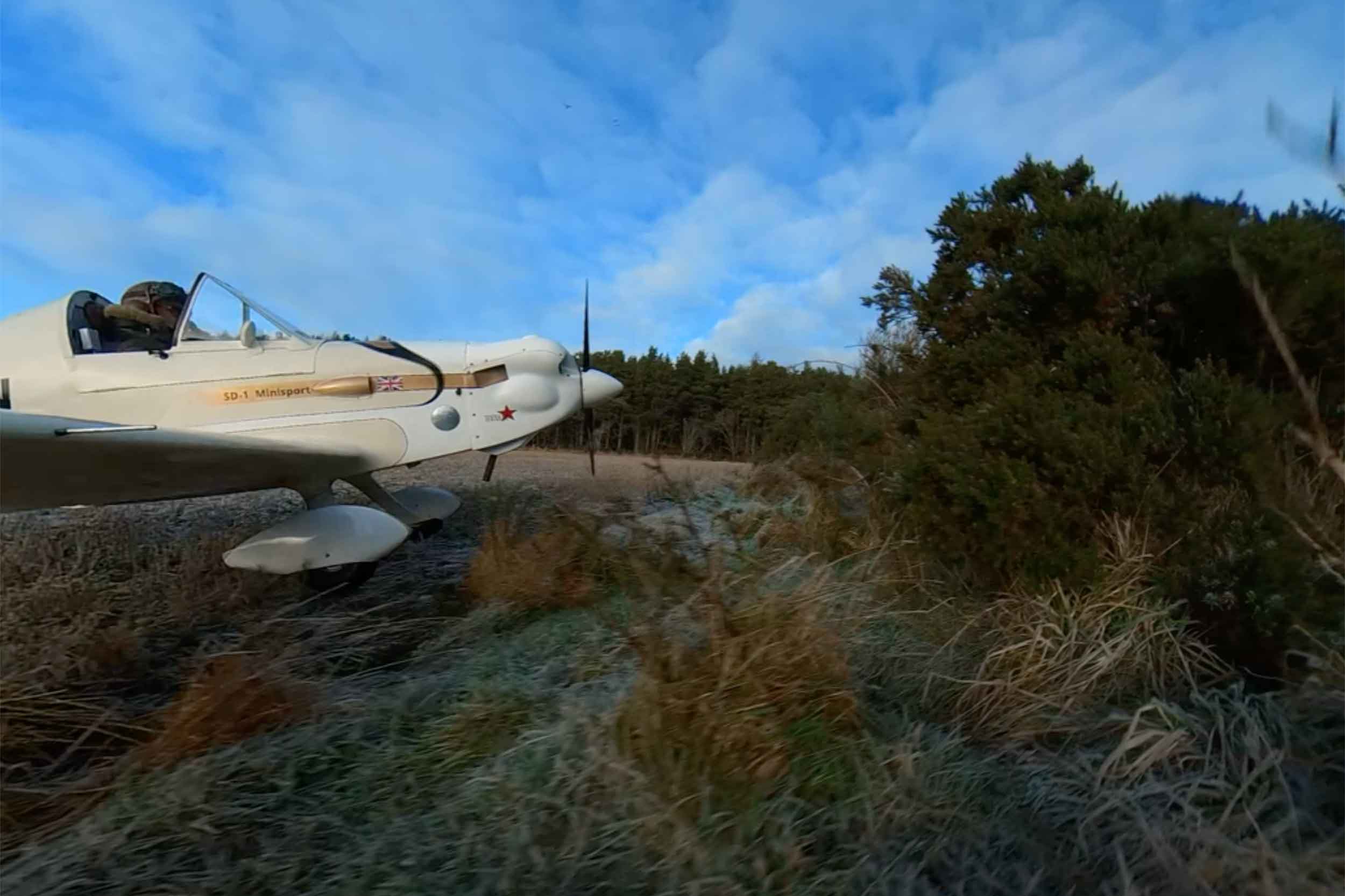 Engine fail! Mike's Minisport forced landing and crash on video : : FLYER