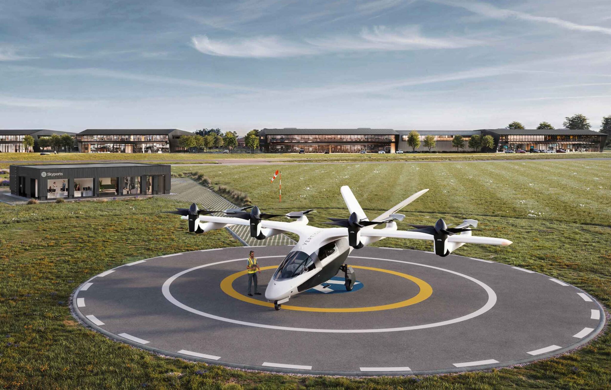 Go-ahead for eVTOL Vertiport at Bicester Airfield : : FLYER