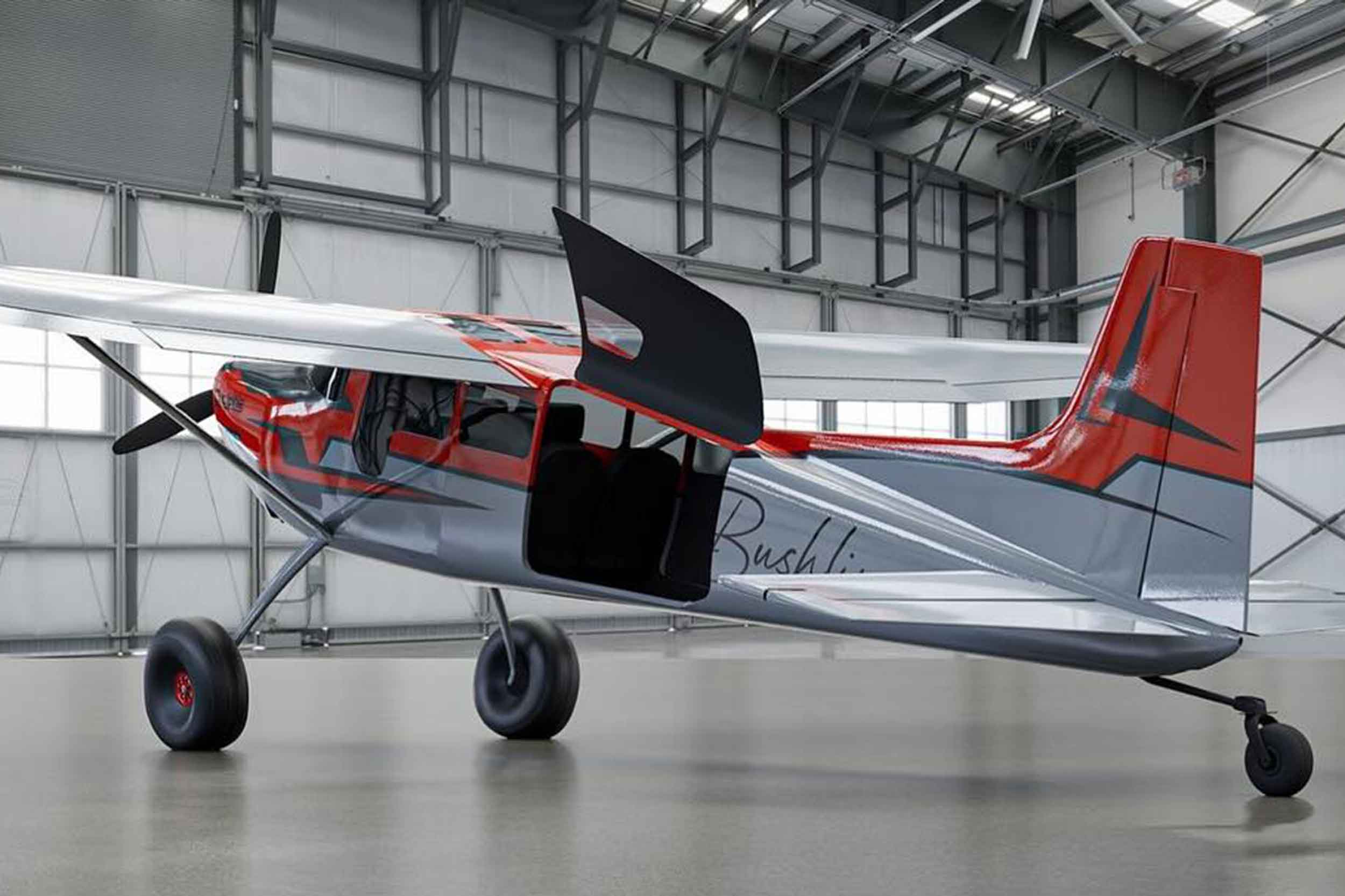 Gull wing cargo doors for Bushliner's 2025 Cyclone : : FLYER