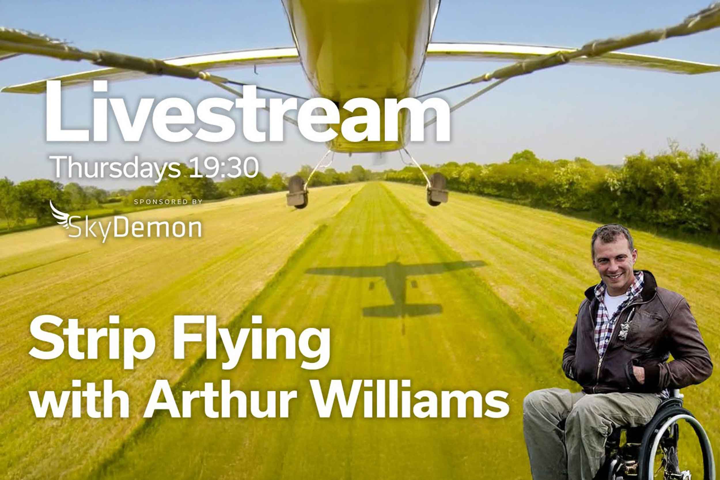 Strip flying with Arthur Williams : : FLYER