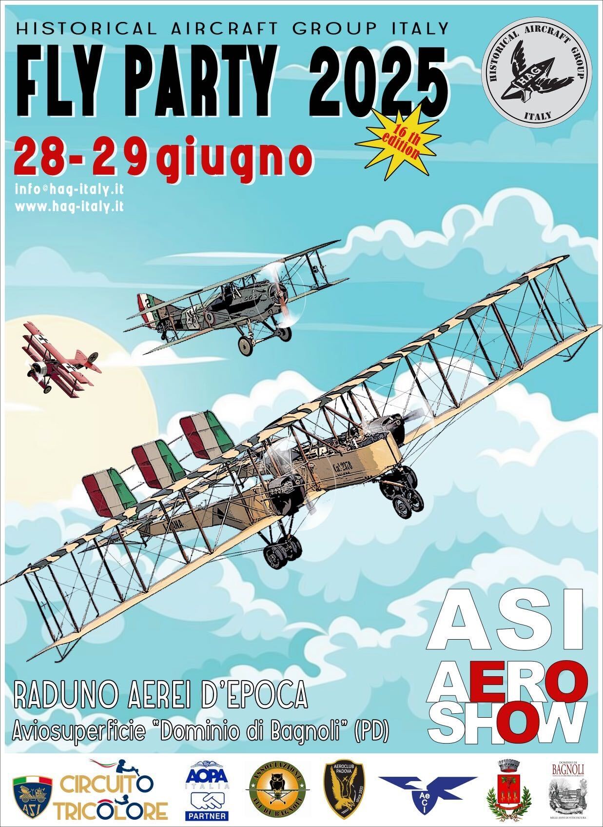 FlyParty 2025, Italy : : FLYER