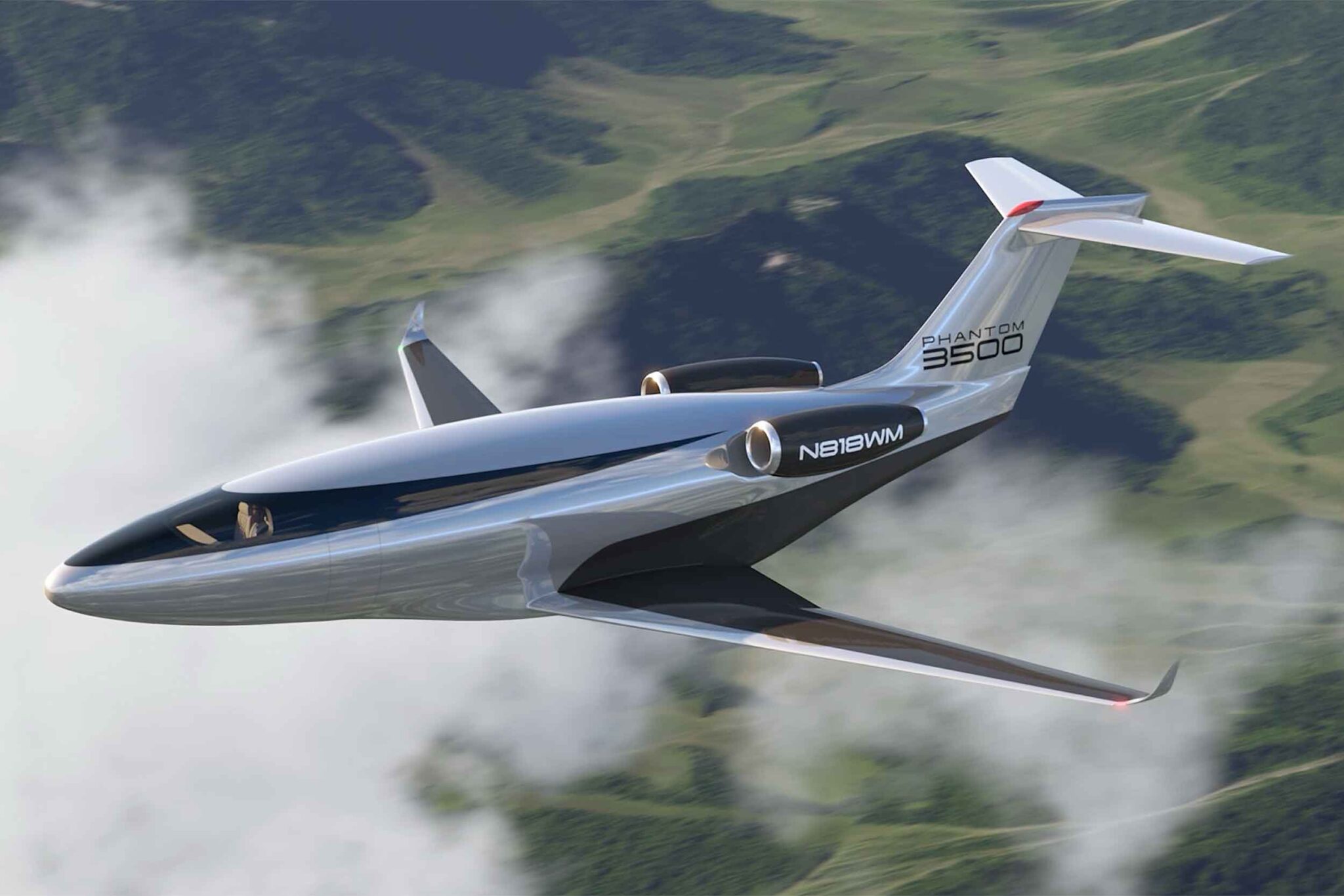 Windows? Who needs windows? Otto's new bizjet doesn't : : FLYER