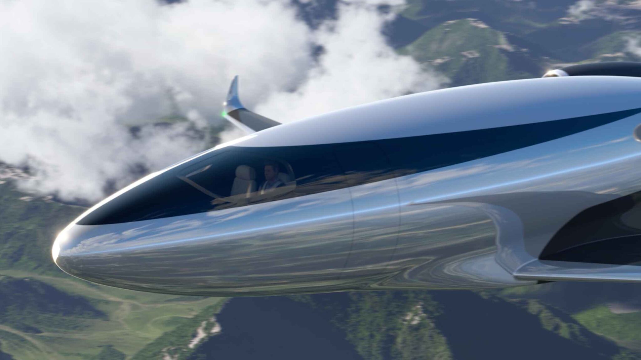 Windows? Who needs windows? Otto's new bizjet doesn't : : FLYER