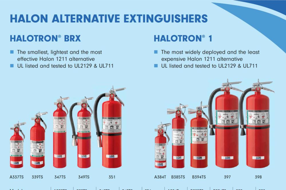 Halon fire extinguisher ban: what you need to do : : FLYER